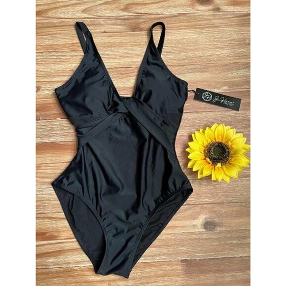 J. Hara new york | Swim | J Hara New York Black One Piece Swimsuit Size ...
